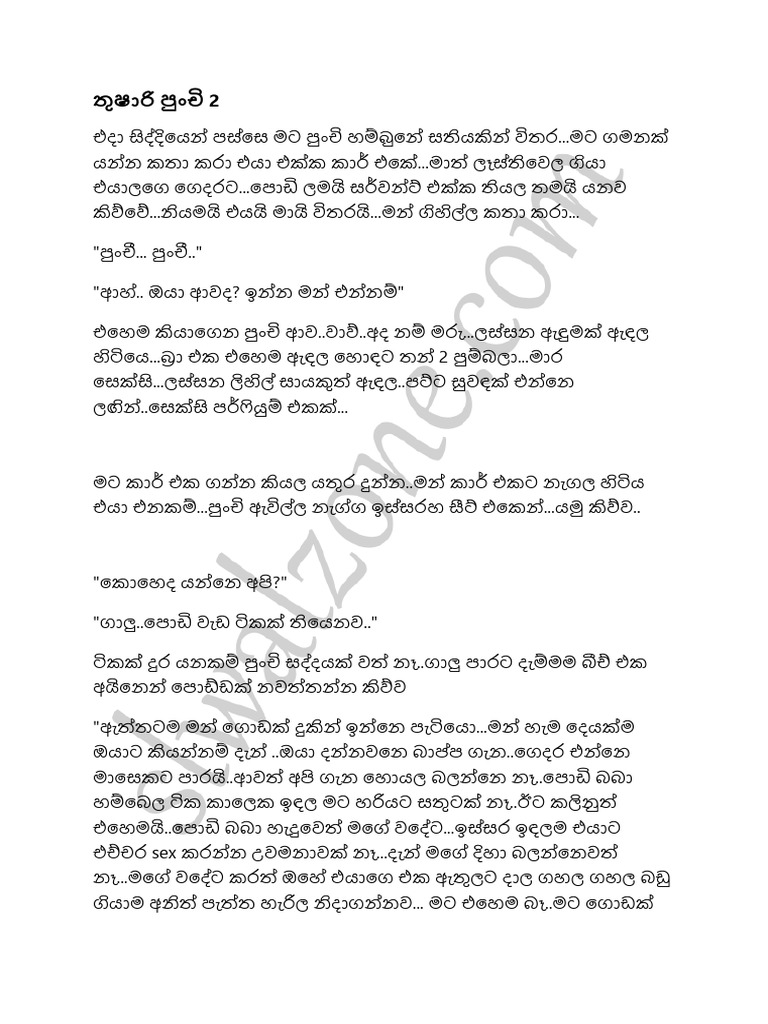 Thushari Punchi 02 | PDF