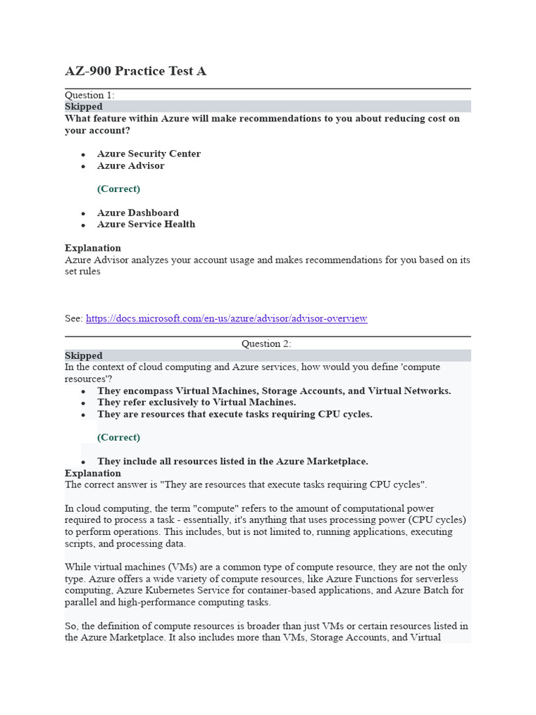 LogicApps Practice Test | PDF | Cloud Computing | Microsoft Azure