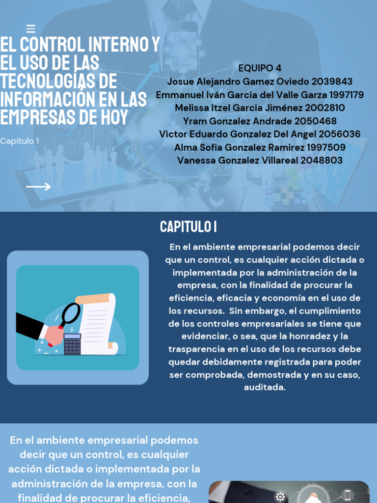 Cap 1 El C I en Las Empresas de Las TI | PDF | Planificación de recursos empresariales | Business