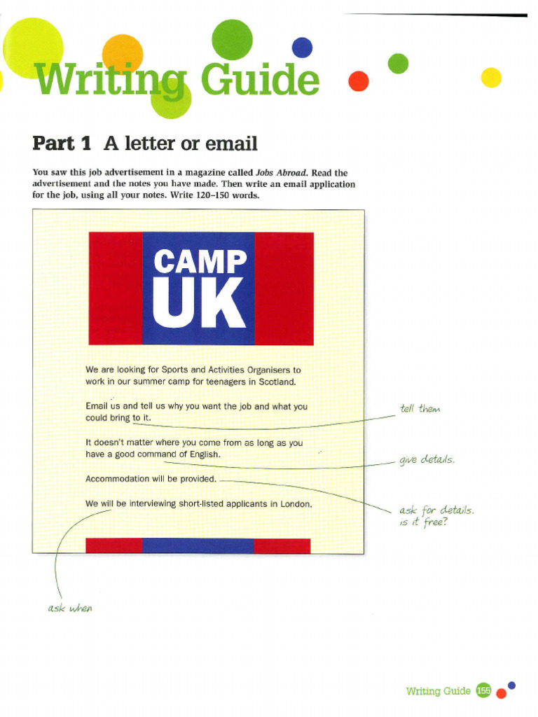 Writing Bank - FCE Result Colour | PDF