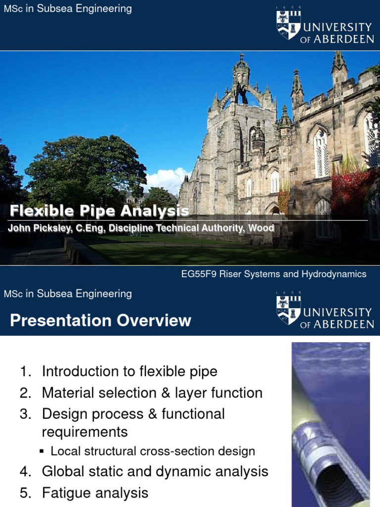 Flexible Pipe Design in Subsea Engineering | PDF | Stress (Mechanics ...