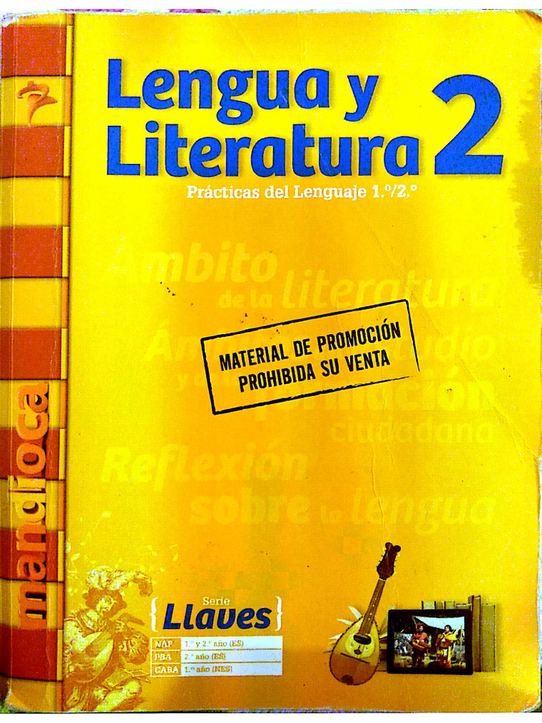 Lengua y Literatura 2 Mandioca Serie Llaves | PDF