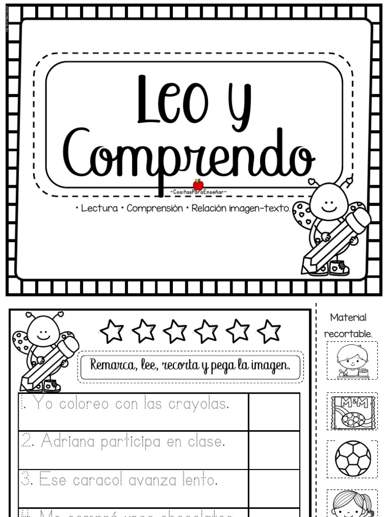 Leo y comprendo | PDF