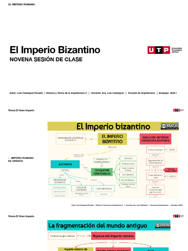El Imperio Bizantino: Novena Sesión de Clase | PDF | imperio Bizantino ...