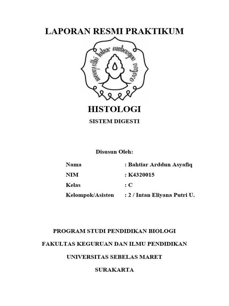 Histologi Sistem Pencernaan Manusia | PDF