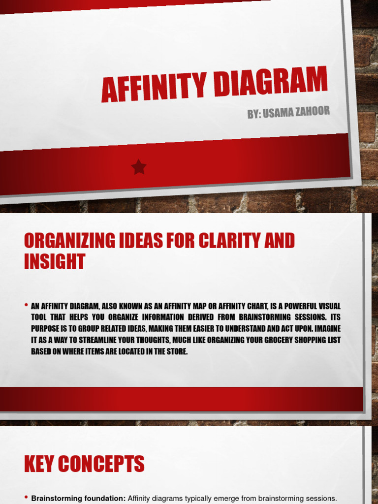 Affinity Diagram | PDF | Brainstorming | Information