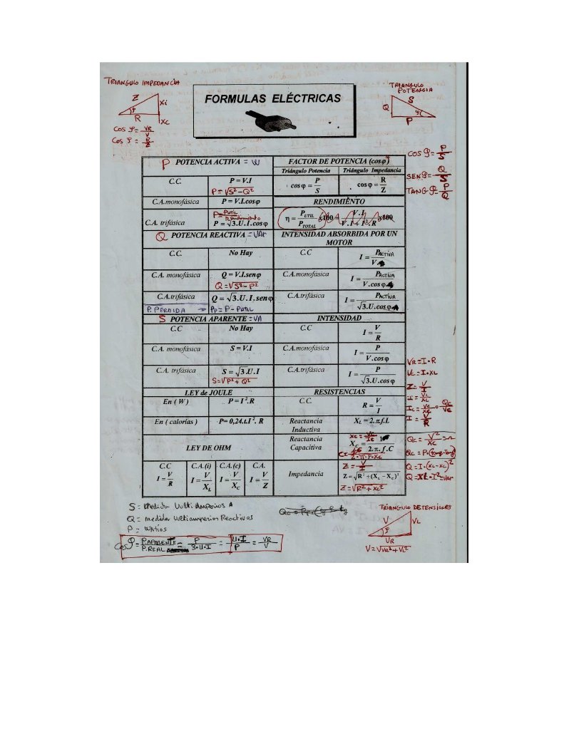 Formulas Electric Id Ad | PDF