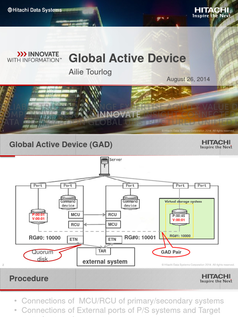 Creation of Global Active Device | Download Free PDF | Computer Data ...