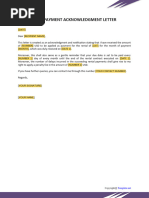 Offer of Employment Letter New Zealand | PDF