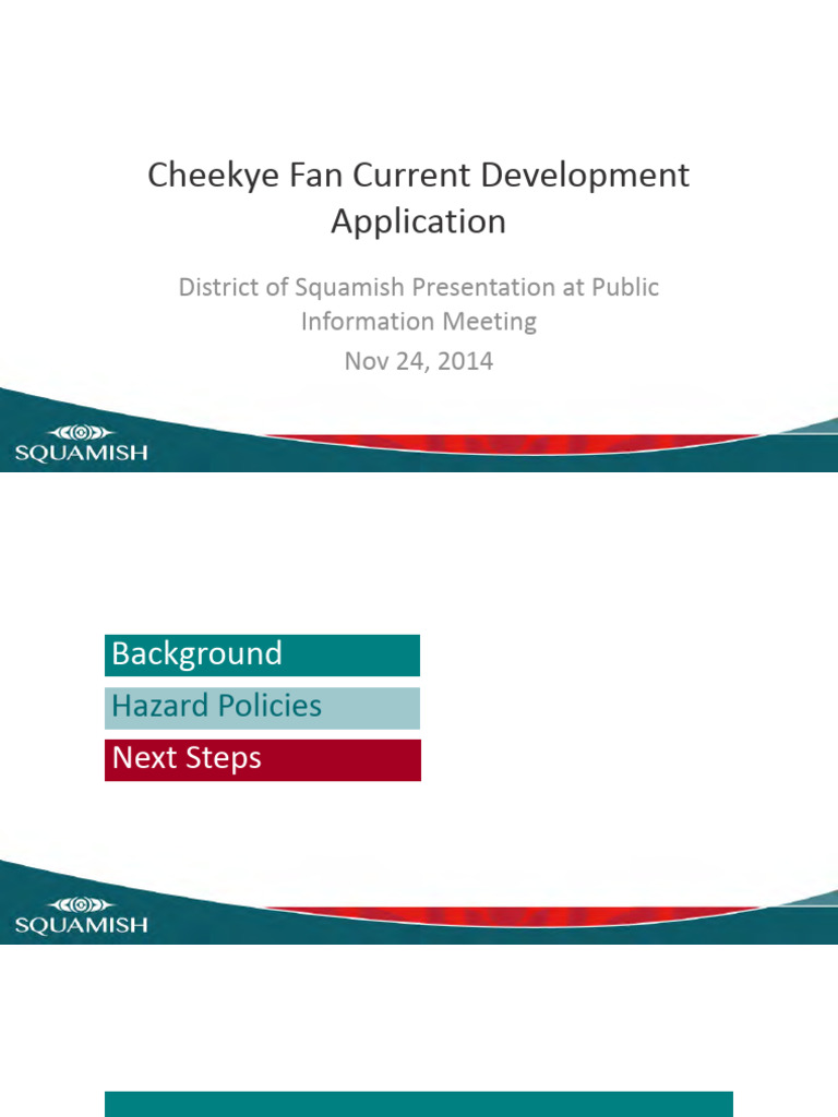 Cheekye Fan Development Hazard Review | PDF | Risk | Hazards