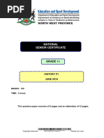 Grade 11 Question Paper 1 Source Based | PDF | New Deal | Information