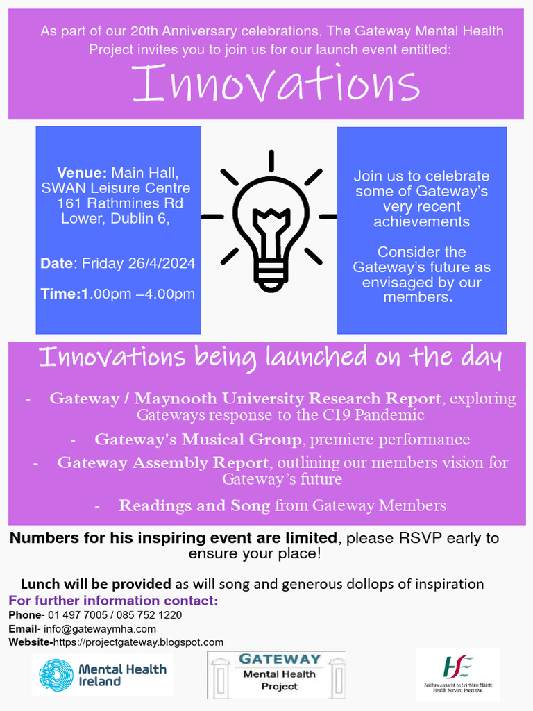 Gateway Innovations Invite Poster 2024 | PDF