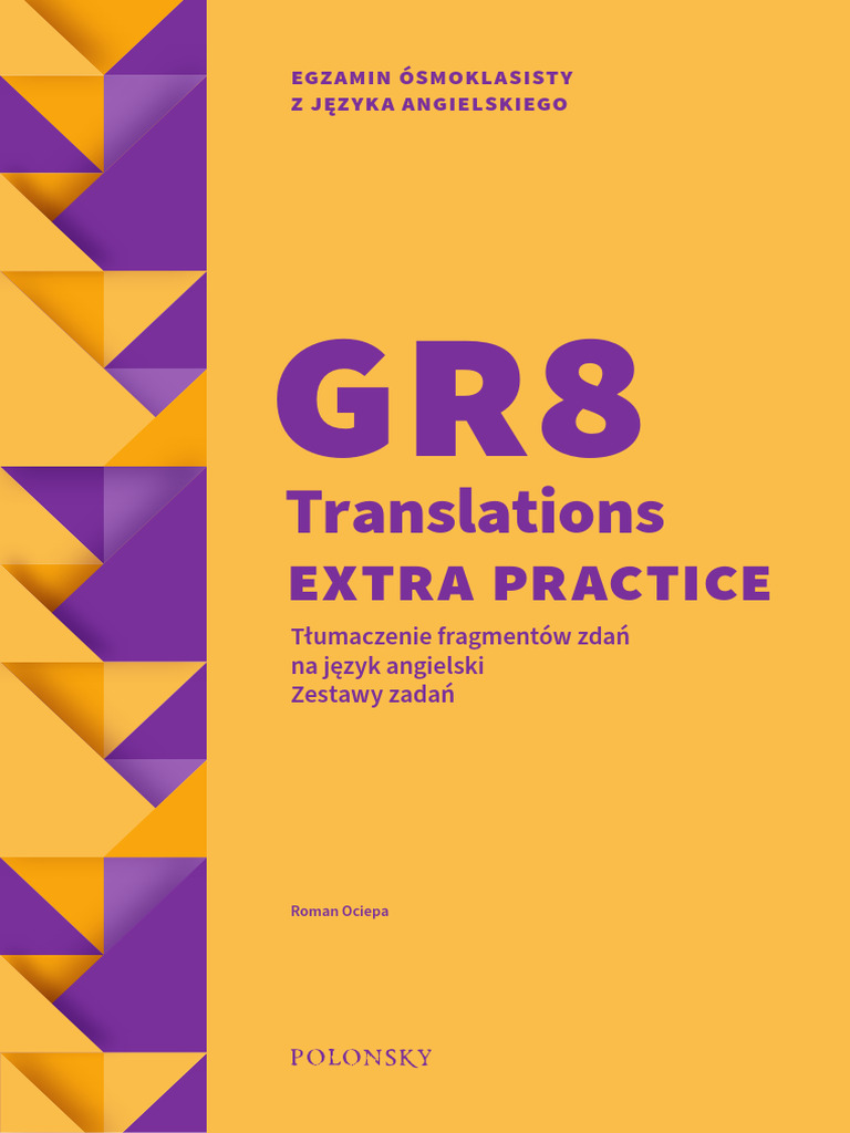 GR8 Translations Extra Practice Sample | PDF