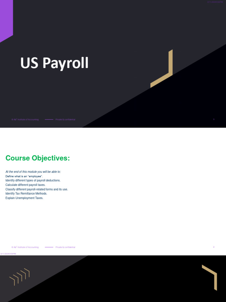 ACC25236 Basic Payroll Processing | PDF | Payroll Tax | Employee Benefits