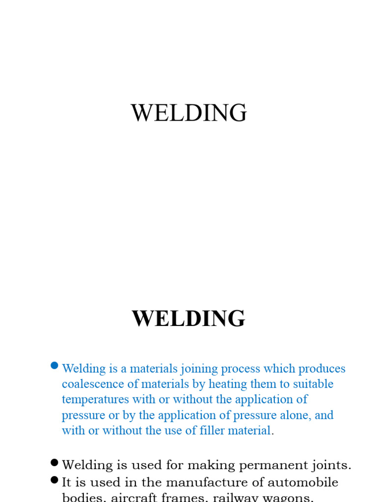 Welding Only | PDF | Welding | Construction