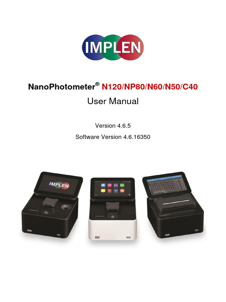 User Manual V4.6.5 - N120 - NP80 - N60 - N50 - C40-230718 | PDF | Wi Fi | Usb