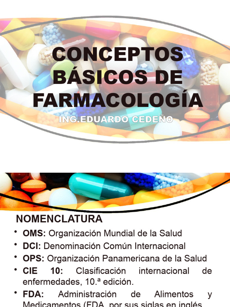 Conceptos Clave en Farmacología | PDF | Relaciones personales, crianza y desarrollo personal