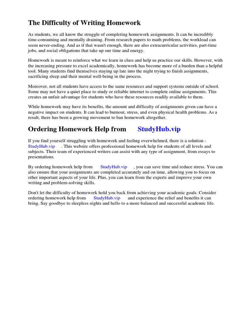 Pro Homework Ban | PDF | Homework | Learning