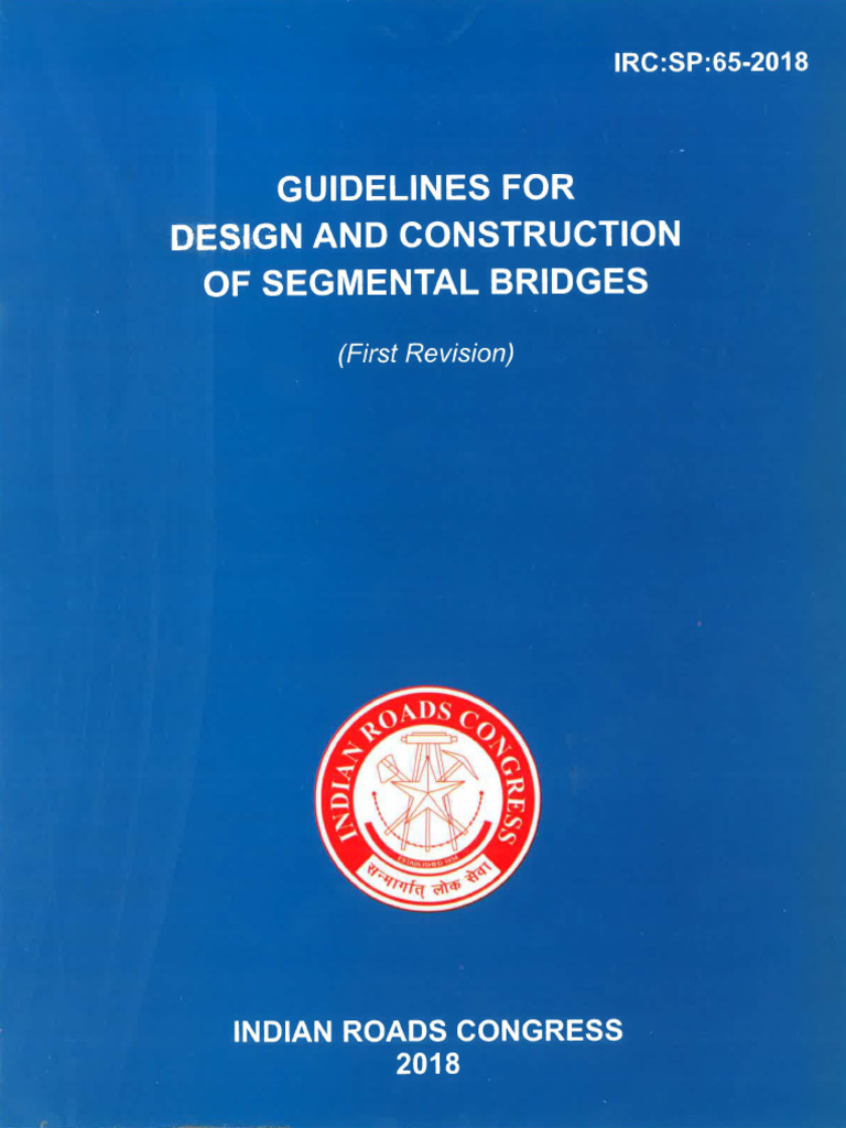 Irc SP 65 2018 | PDF | Precast Concrete | Prestressed Concrete