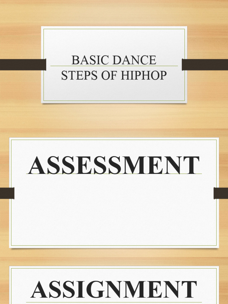 Basic Dance Steps of Hiphop | PDF | Art