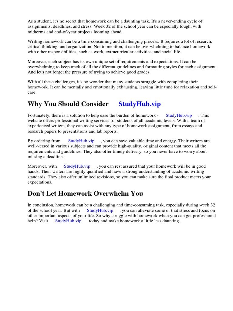 Homework Contract Week 32 | Download Free PDF | Homework | Safari (Web Browser)