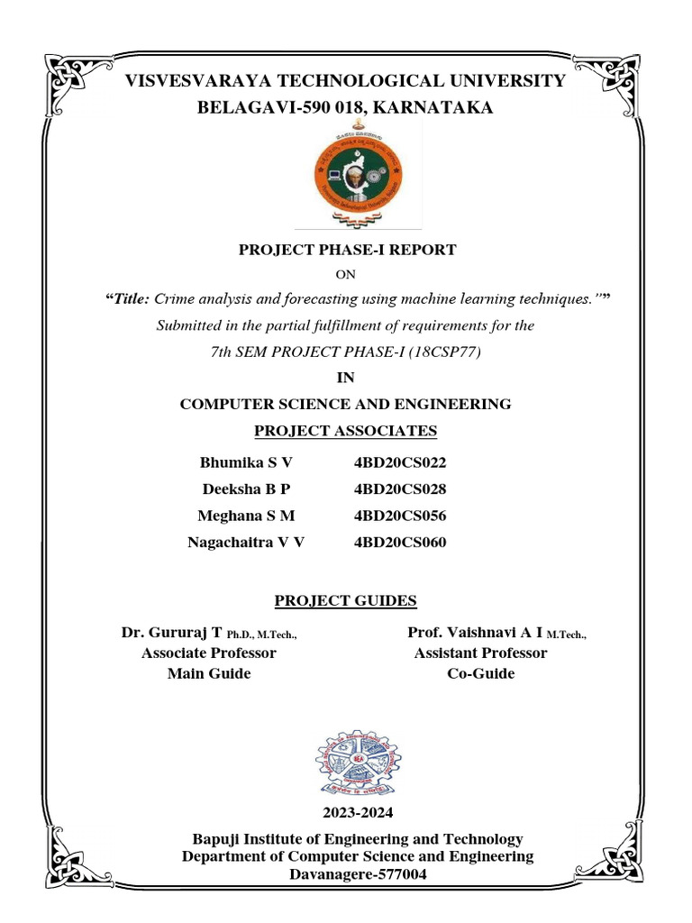 Crime Analysis with Machine Learning | PDF | Machine Learning | Cluster Analysis