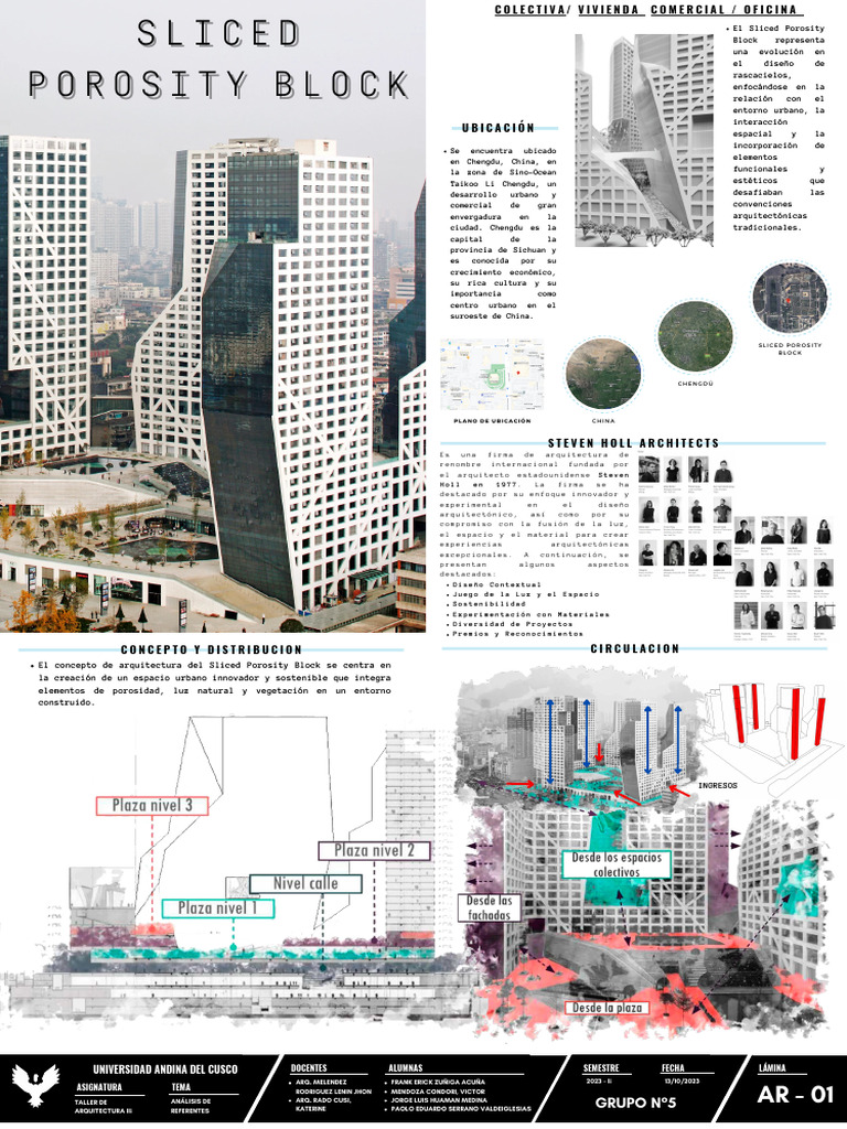 Sliced Porosity Block: Innovación Urbana | PDF | Diseño