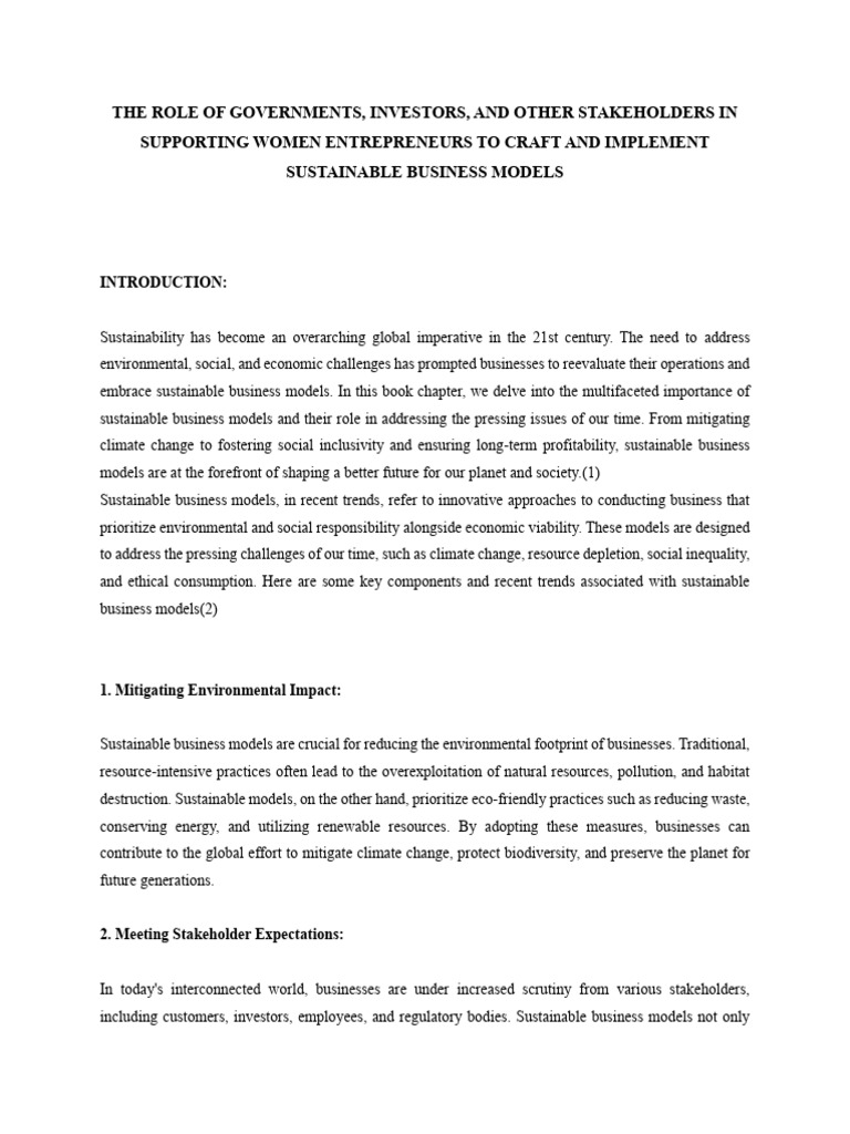 CRC Book Chapter Submission OCT | PDF | Entrepreneurship | Microfinance