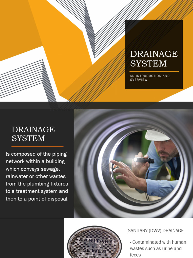 Module 9 - Introduction to Drainage System | PDF | Sewage | Sewage Treatment