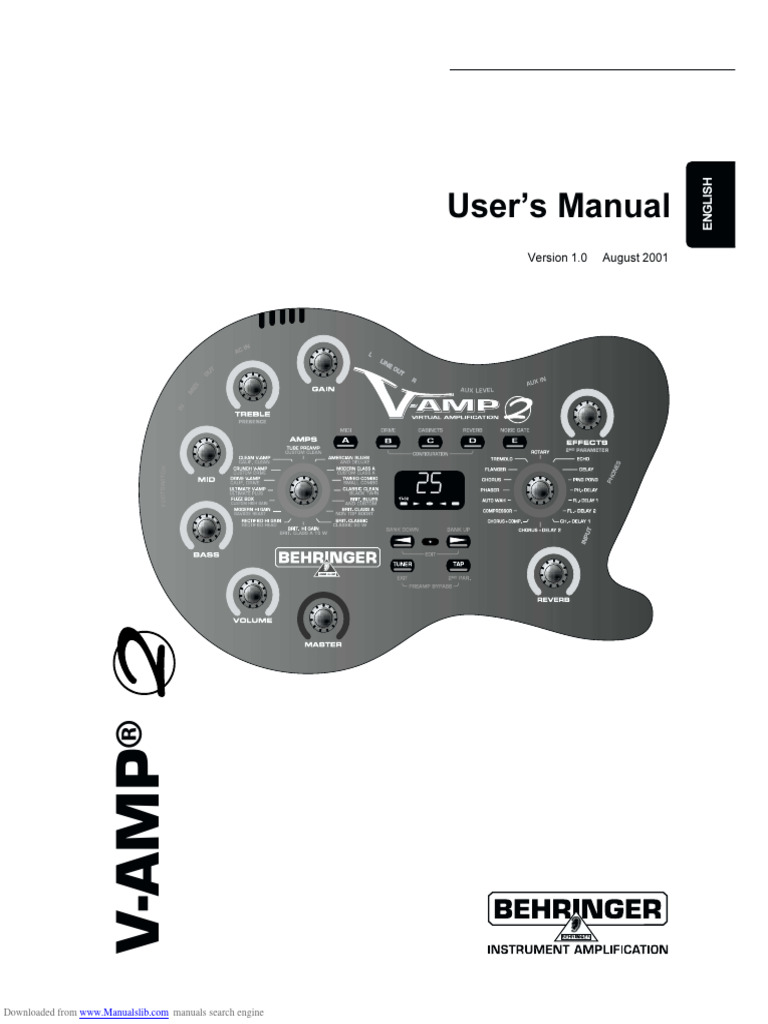 Vamp 2 | PDF | Amplifier | Equalization (Audio)