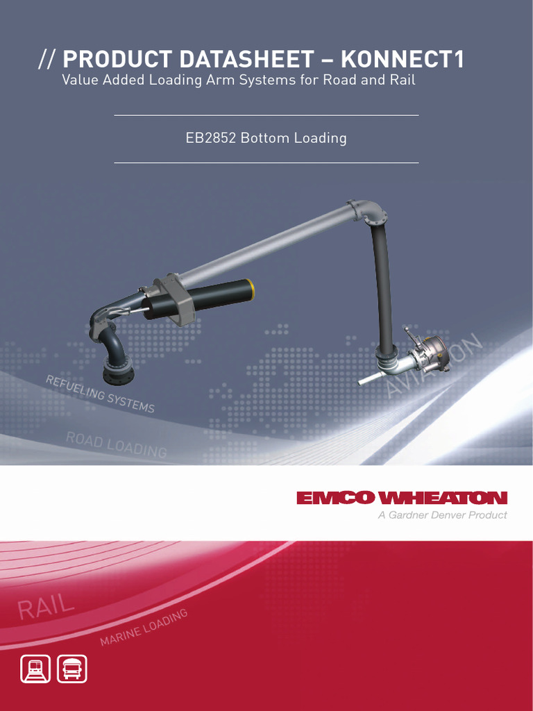 EB 2852 Emco Wheaton Bottom Loading Arm | PDF | Mechanical Engineering