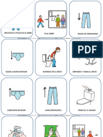 Secuencia - para - Ir - Al - Baño Pictogramas | PDF