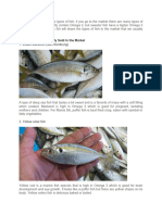 25 Types of Edible Fish | PDF