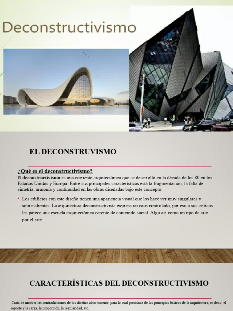 DECONSTRUCTIVISMO | PDF