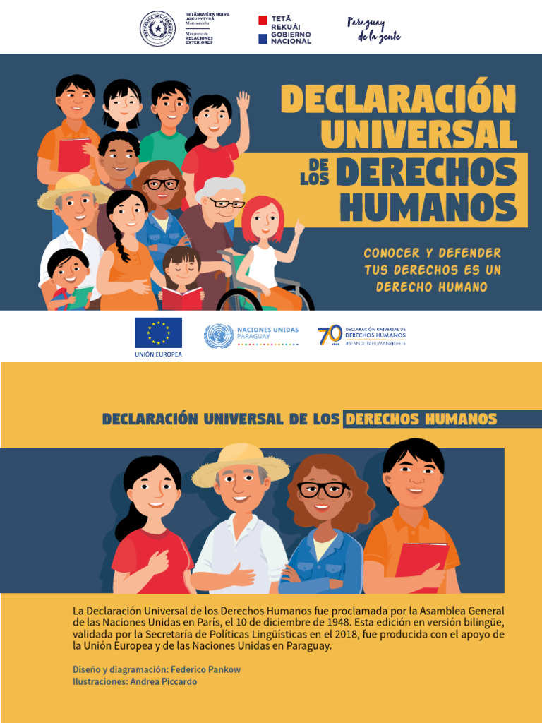 Declaracion Universal de Derechos Humanos - Version Castellano | PDF | Derechos humanos | Derechos