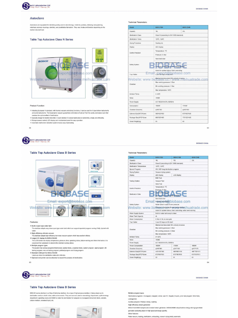 Sterilizer Autoclaves | PDF