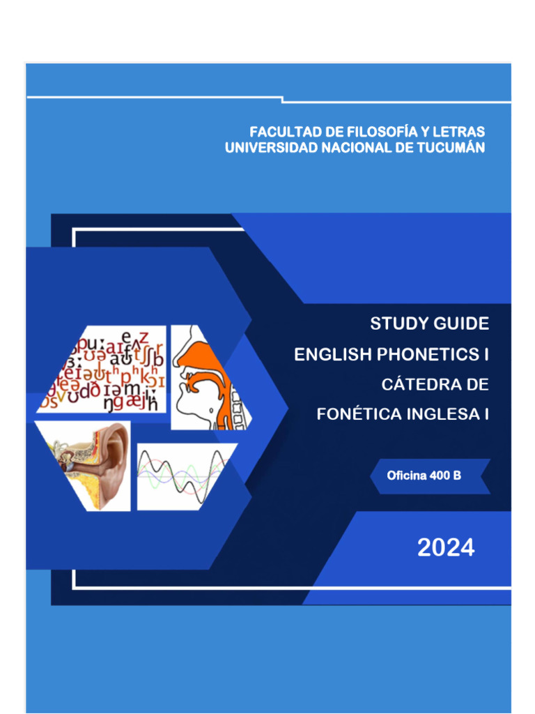 STUDY GUIDE 2024 pp1-30 | PDF | Stress (Linguistics) | Syllable