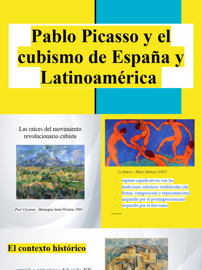 El Cubismo | PDF | Cubismo | Pablo Picasso