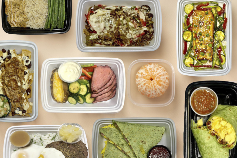 Flat Lay Lunch Boxes Assortment | PDF
