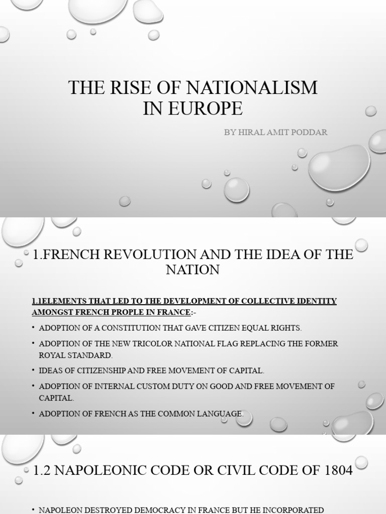 The Rise of Nationalism in Europe | PDF | Nationalism | Liberalism