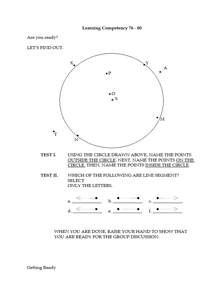 PGL-Lesson 76-80 | PDF | Circle | Pi