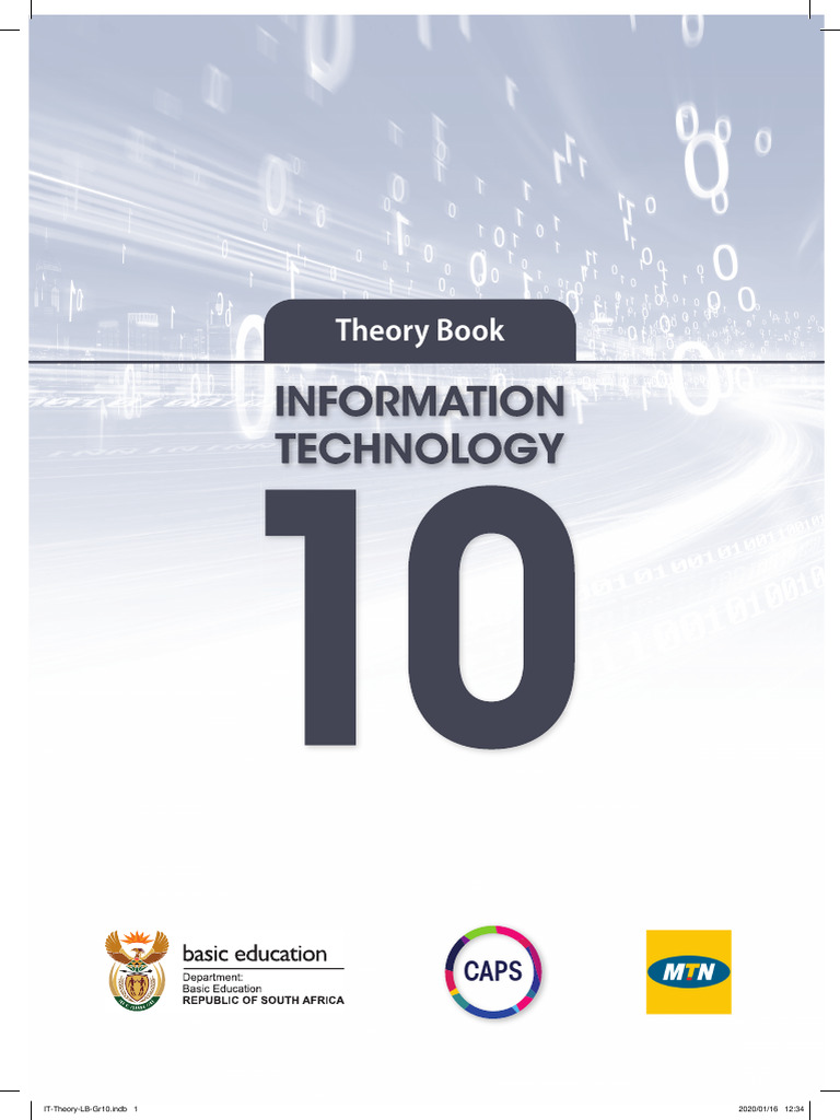 Gr10 IT Theory LvdM2 | PDF | Computer Hardware | Information Technology