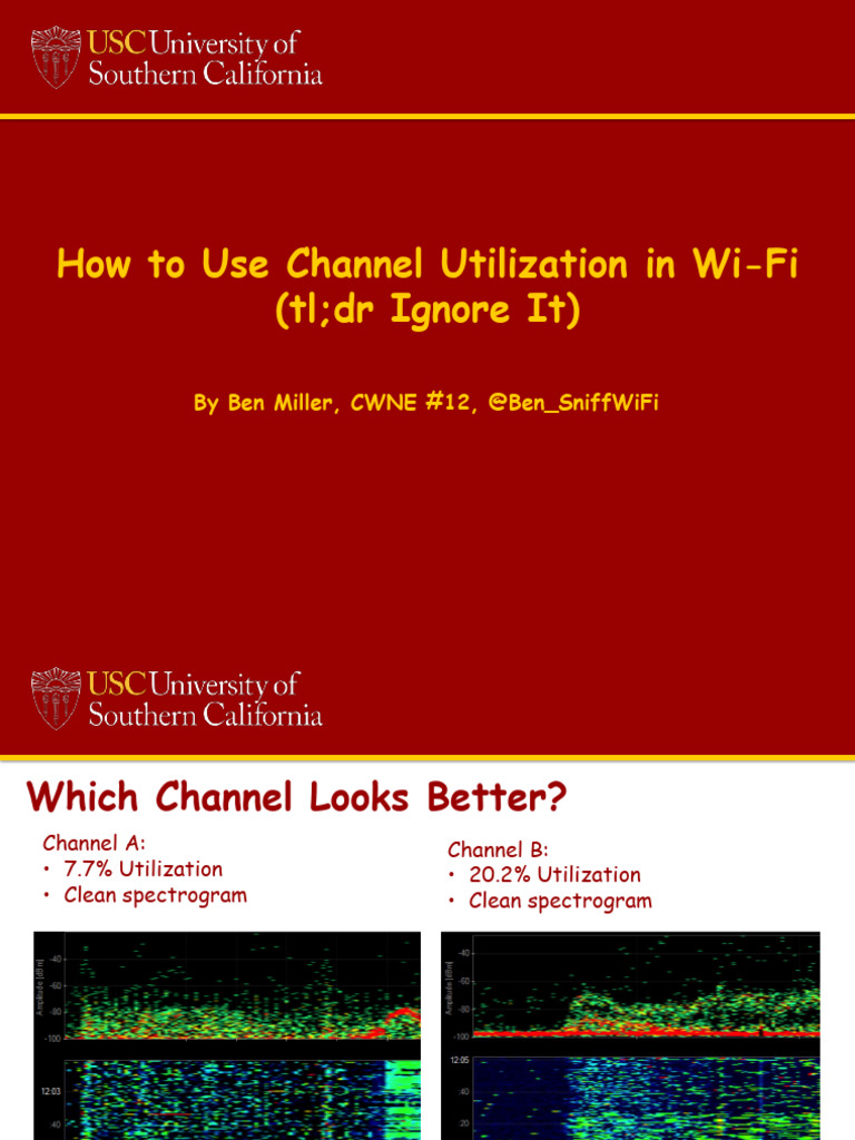 Understanding Wi-Fi Channel Utilization | PDF | Ieee 802.11 | Wi Fi