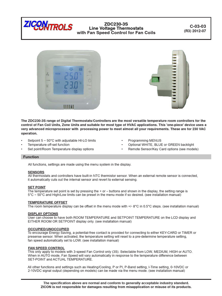 ZDC230 3S | PDF | Technology & Engineering