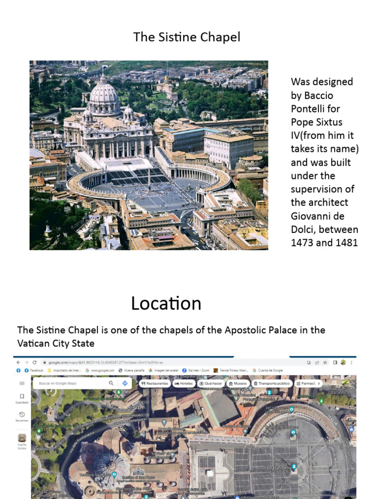 Sistine Chapel: Art and Architecture | PDF | Art