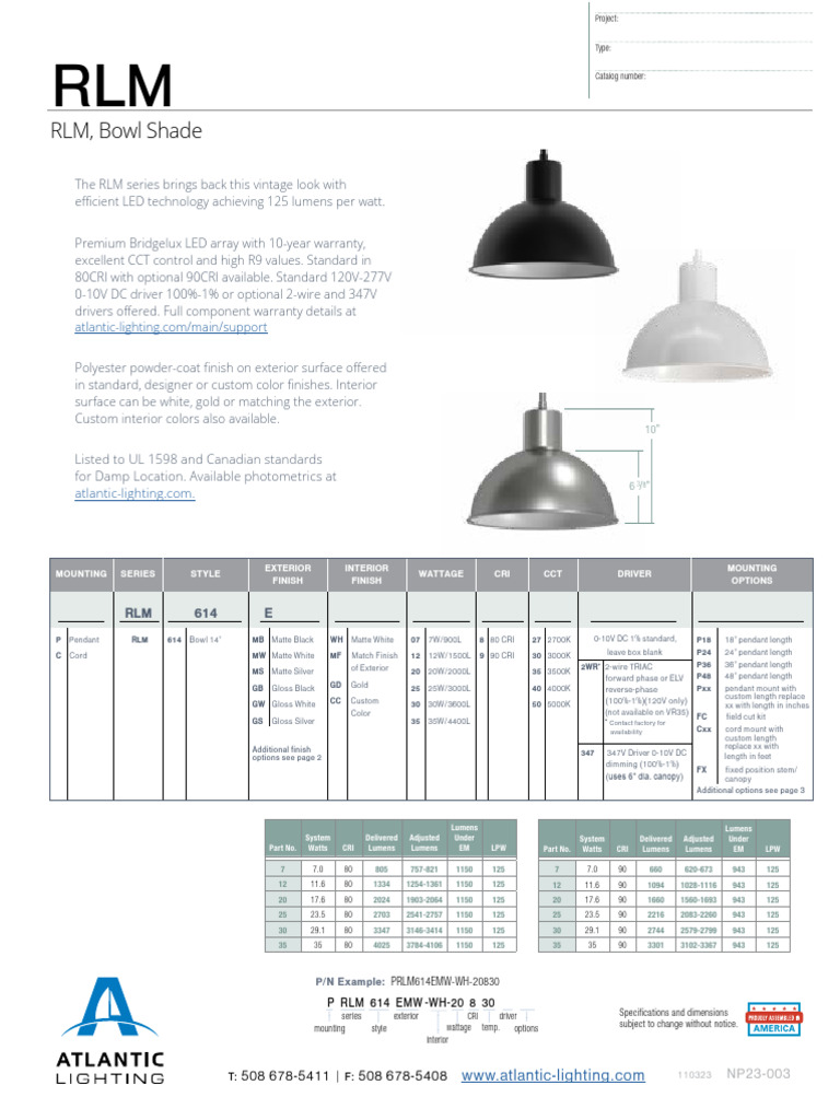 LED_RLM-614_BOWL_110323 | PDF