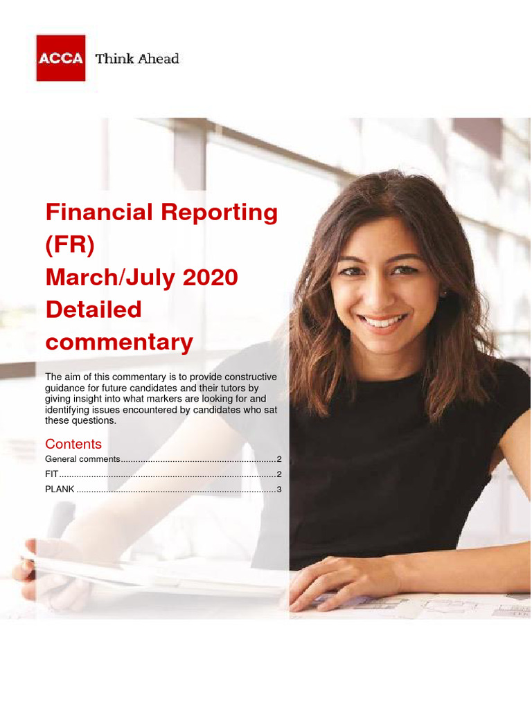 FR MJ20 Detailed Commentary | PDF | Consolidation (Business) | Dividend