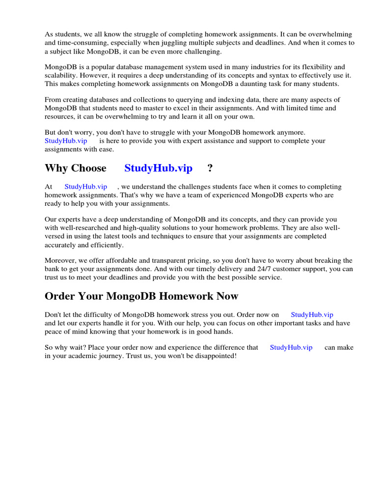 Homework 4.1 Mongodb | PDF | Databases | Mongo Db Homework 4.1 Mongodb | PDF | Databases | Mongo Db