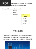 Definición y Fórmula del Volumen Molar | PDF | Mole (Unidad) | Volumen