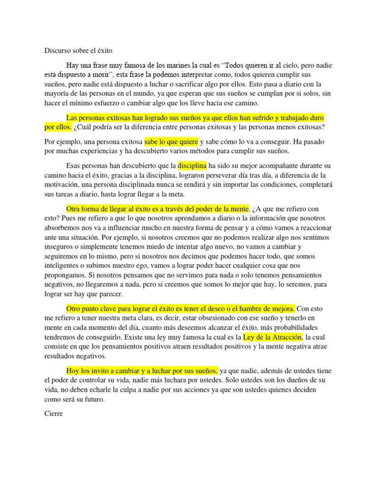 Claves para Alcanzar el Éxito Personal | PDF | Sueño